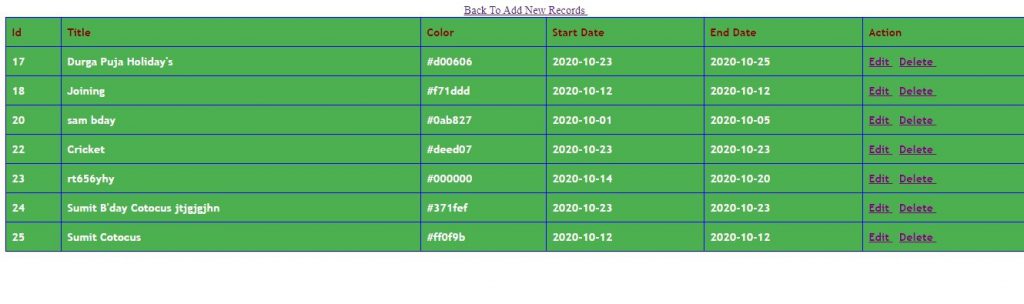 HOW TO CREATE EVENT CALENDAR IN LARAVEL PART 5 DevOpsSchool