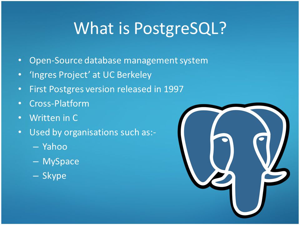 Top 50 Interview ions And Answers Of Postgresql DevOpsSchool