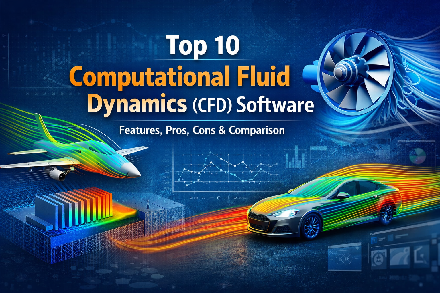 Top 10 Computational Fluid Dynamics (CFD) Software: Features, Pros, Cons & Comparison ...