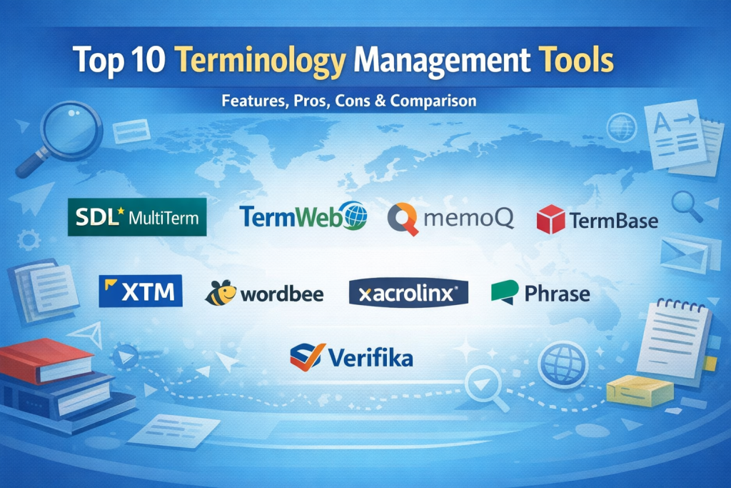 Top 10 Terminology Management Tools: Features, Pros, Cons & Comparison ...
