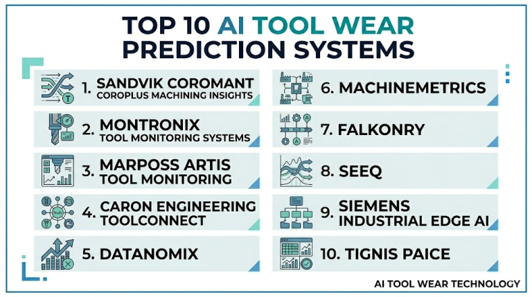 Top 10 AI Tool Wear Prediction Systems: Features, Pros, Cons & Comparison